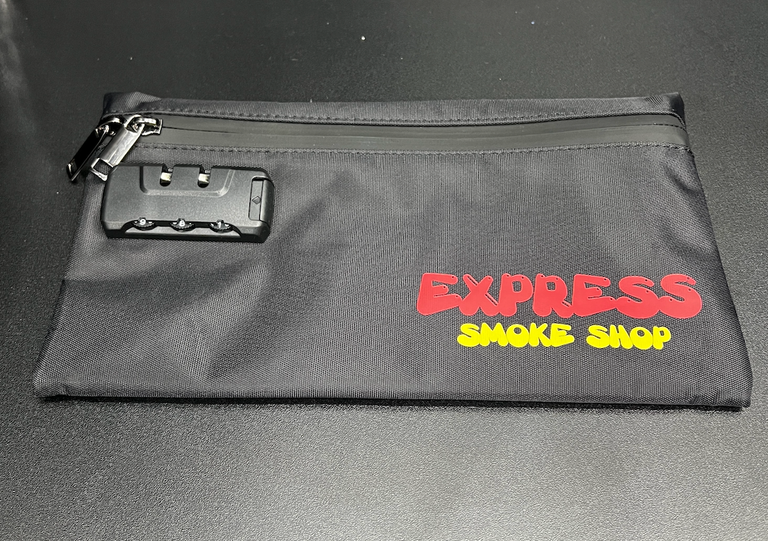 Express Smell-Proof Zipper Lock Pouch – Express Smoke Shop